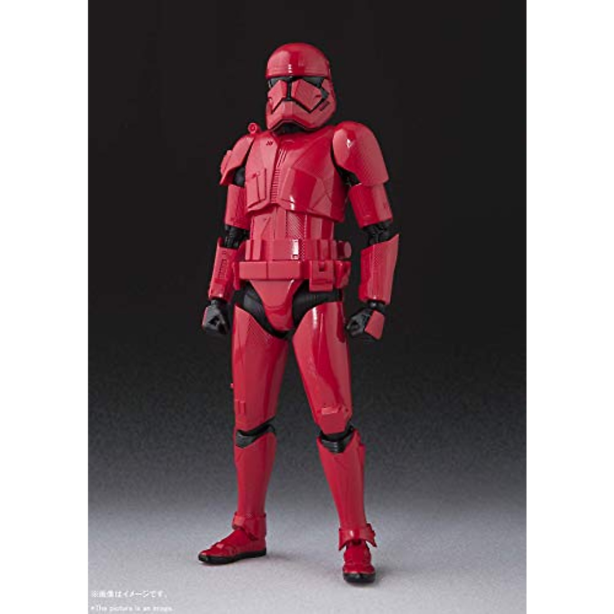 BANDAI SPIRITS S.H.Figuarts Star Wars Sith Trooper (Star Wars: The Rise of Skywalker) 6in. PVC & ABS Painted Action Figure