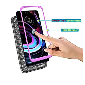Asuwish Phone Case for LG V60 ThinQ V60ThinQ 5G G9 Thin Q Cover Hybrid Rugged Shockproof Hard Drop Proof Full Body Protective Heavy Duty Mobile Cell Accessories LGV60 V 60 60ThinQ 60V Women Purple