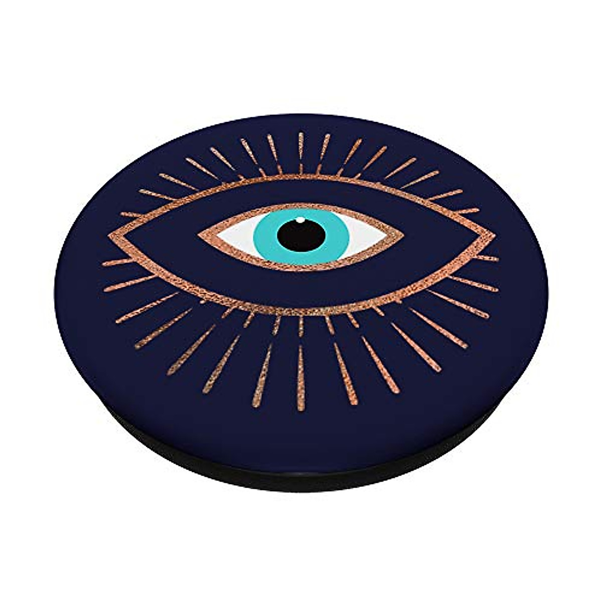 Rose Evil Eye Navy Blue PopSockets Swappable PopGrip