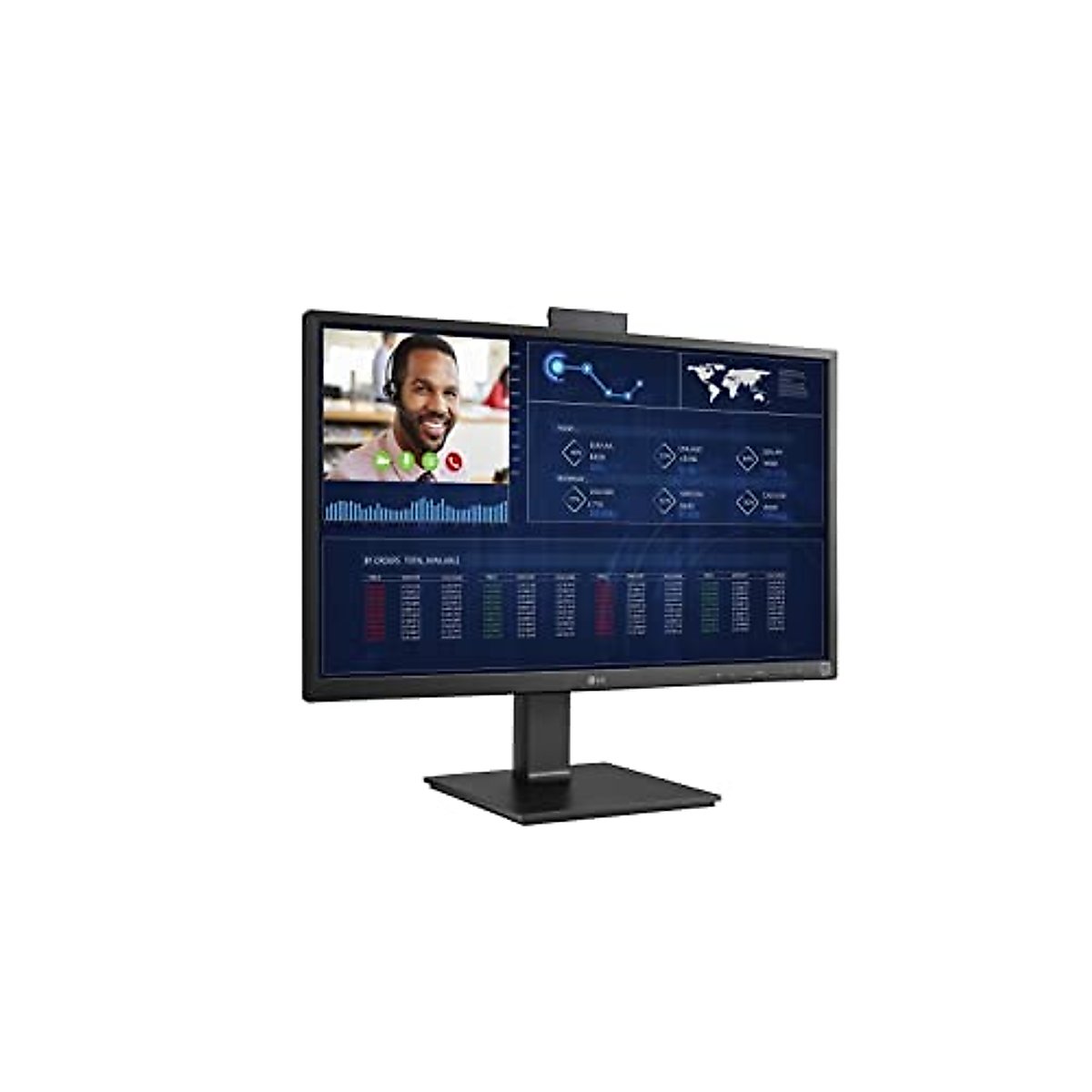 LG 27CN650I-6N 27” FHD All-in-One Thin Client with IGEL OS, Quad-core Intel Celeron J4105 Processor, USB Type-C