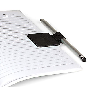 5 Pack Pen Loop Holder, Volin Crik Self-Adhesive Pen Holder Pencil Elastic Loop Designed for Notebooks, Journals,Calendars