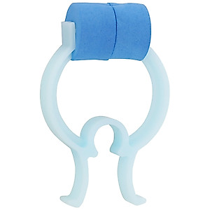 McKesson Nose Clips - Disposable, Plastic and Rubber, Blue, for Spirometry Testing - Comfortable Fit for All Sizes, 25 Count, 1 Pack