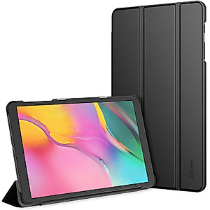 JETech Case for Samsung Galaxy Tab A 10.1 2019 (SM-T510/T515), Slim Stand Hard Back Shell Cover with Auto Wake/Sleep (Black)