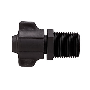 Orbit DripMaster 67470 1/2-Inch Male Pipe Thread to 1/2-Inch Distribution Tubing Adapter