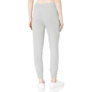 Danskin Women's Soft Touch Jogger Pant, Oatmeal Heather, Medium