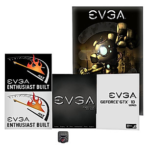 EVGA - NVIDIA GeForce GTX 1060 6144MB GDDR5 PCI Express 3.0 Graphics Card - Black (06G-P4-6264-KB)