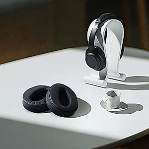 kwmobile Ear Pads Compatible with Sennheiser HD 4.50 BTNC Earpads - 2X Replacement for Headphones - Black