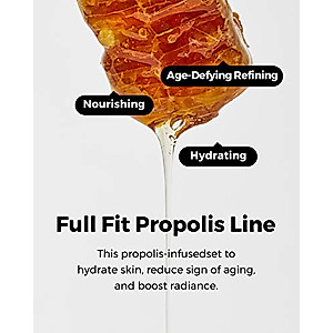 COSRX Honey Glow Kit | Propolis Synergy Toner, Ampoule, Cream | Moisturizing, Hydrating, Nourishing