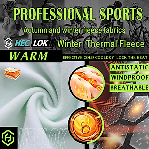 Men Cycling Clothing Set Winter Long Sleeve Jacket＋Cycling Pants with 9D Pad＋Windproof Cycling Glasses (TYP-5,XS)