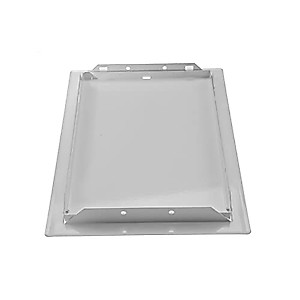 Vent Systems 8'' x 12'' Inch White Metal Access Panel - Easy Access Doors - Access Panel for Drywall, Wall, Electrical and Plumbing Service Door