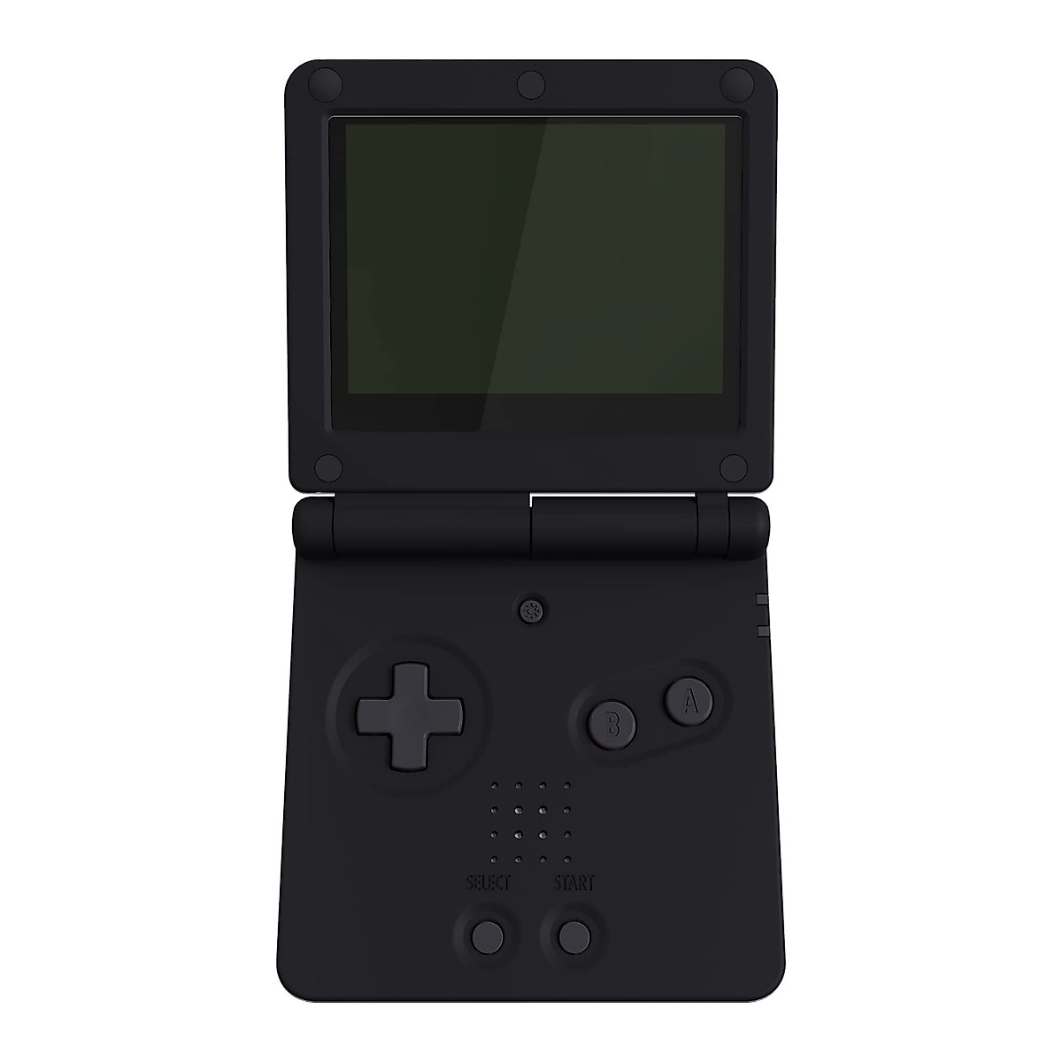 IPS Ready Upgraded eXtremeRate Black Soft Touch Custom Replacement Housing Shell for Gameboy Advance SP GBA SP – Compatible with Both IPS & Standard LCD – Console & Screen NOT Included