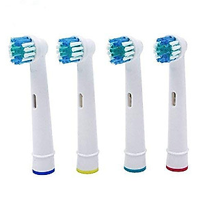 4 pcs Replacement Brush Heads Compatible with Oral-B Electric Toothbrush