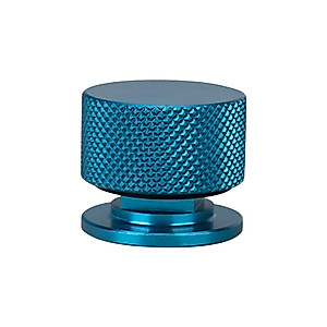 3mirrors Welding Hood (Pipeliner) Helmet Fasteners Sky Blue Headgear Replacement Parts Accessories Screws Flip Hood Aluminum -Anodized w/Silicone Washer Non-Slip 1 Pair