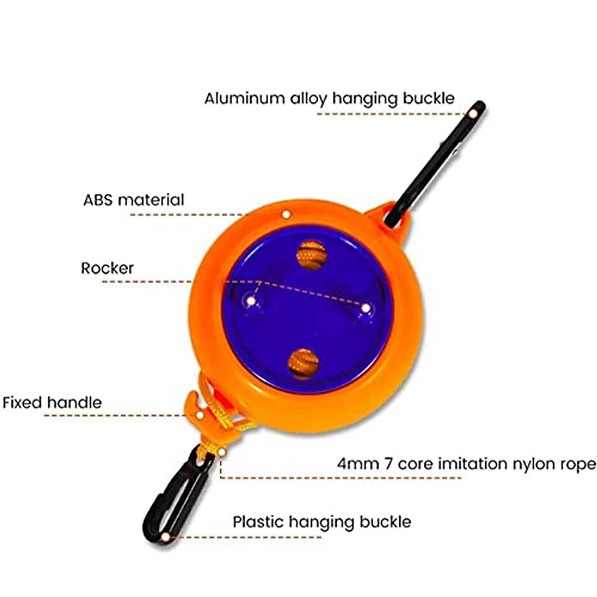 Portable Travel Clothesline Cord, Adjustable 26ft Camping Clothes line, Laundry Drying Rope for Hotel Trip,Camping,Cruise,Outdoor,Indoor, with 10Pcs Stoppers 20Pcs Windproof Clothespins