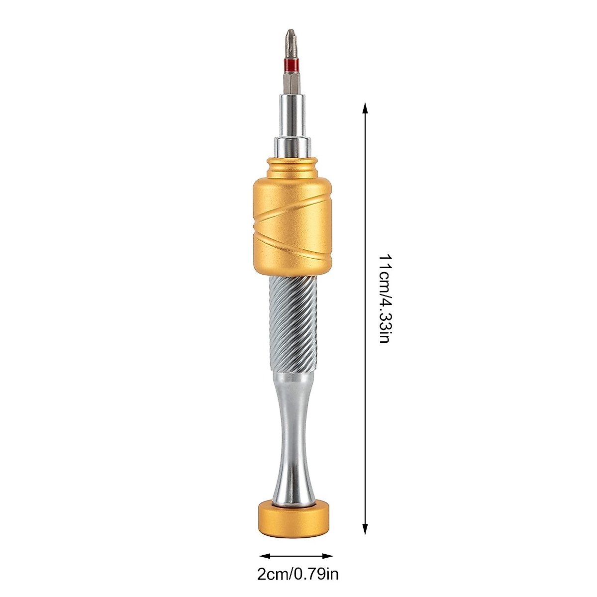 Precision Screwdriver Set, 37 in 1 Screwdriver Kit with Low-Gravity Design Magnetic Driver Handle and Durable S2 Steel Bits, for Electronics, Eyeglass, Watch and Game Console Repair