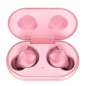 Urbanx Street Buds Plus True Bluetooth Earbud Headphones for Motorola Moto Z4 - Wireless Earbuds w/Noise Isolation - Pink (US Version with Warranty)