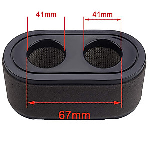 Venseri 127-9252 Air Filter with 120-4276 Oil Filter for Toro TimeCutter 74657 74661 74667 74675 74680 74723 74726 74731 74741 74766 75211 74866 74867 V-Twin Riding Mower