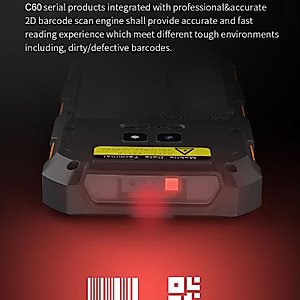 Android 13 Barcode Scanner Handheld Mobile Computer, 5.5-inch Touchscreen PDA Scanner with Integrated Honywell 1D & 2D Bar Code Scan Engine, WiFi & 4G LTE, for Warehouse & Logistics