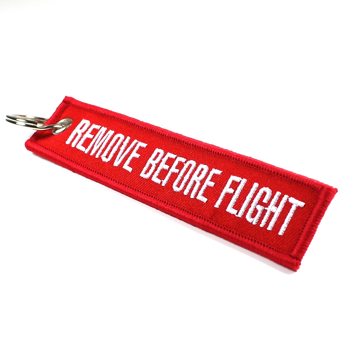Rotary13B1 PREMIUM QUALITY - REMOVE BEFORE FLIGHT - RED Key Chain