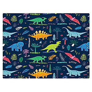 Area Rug Cute Dinosaur Area Rug for Living Room Bedroom Playing Room 5'x6'
