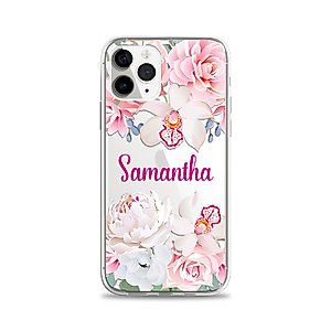 Case Charming Case for iPhone 15 Pro Max 14 13 12 mini 11 XS XR X 10S 10R 10 8 Plus 7 SE Personalized Custom Name Monogram
