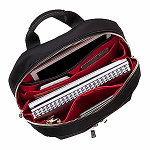 KNOMO Mini Beauchamp Women's 11inch Backpack Small Bag Tablet Computer Bag for Work, College, Travel Daypack Purse, Black