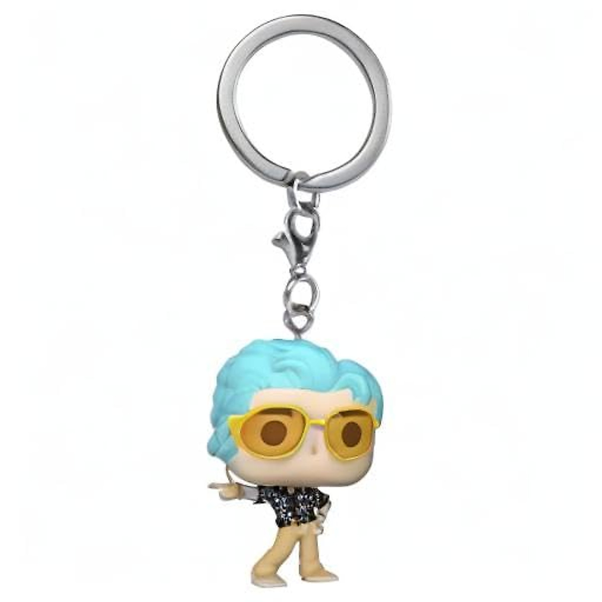 Funko POP Keychain: BTS - Dynamite - RM, Multicolor, Standard