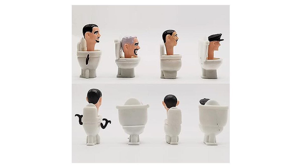 Cool Skibi-Toilet Toy Figures - 12pcs for Kids