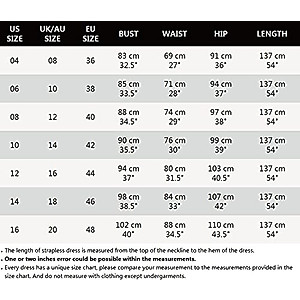 Ever-Pretty Womens Open Back Lace Floor Length Bridal Dress with Long Lace Trian White US6