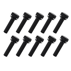 10Pcs WB02X24790 Stove Grate Rubber Feet Gas Stove Grate Bumpers Stove Top Range Grate Foot Rubber Pads Grate Bumpers Stove Grate Replacement Parts