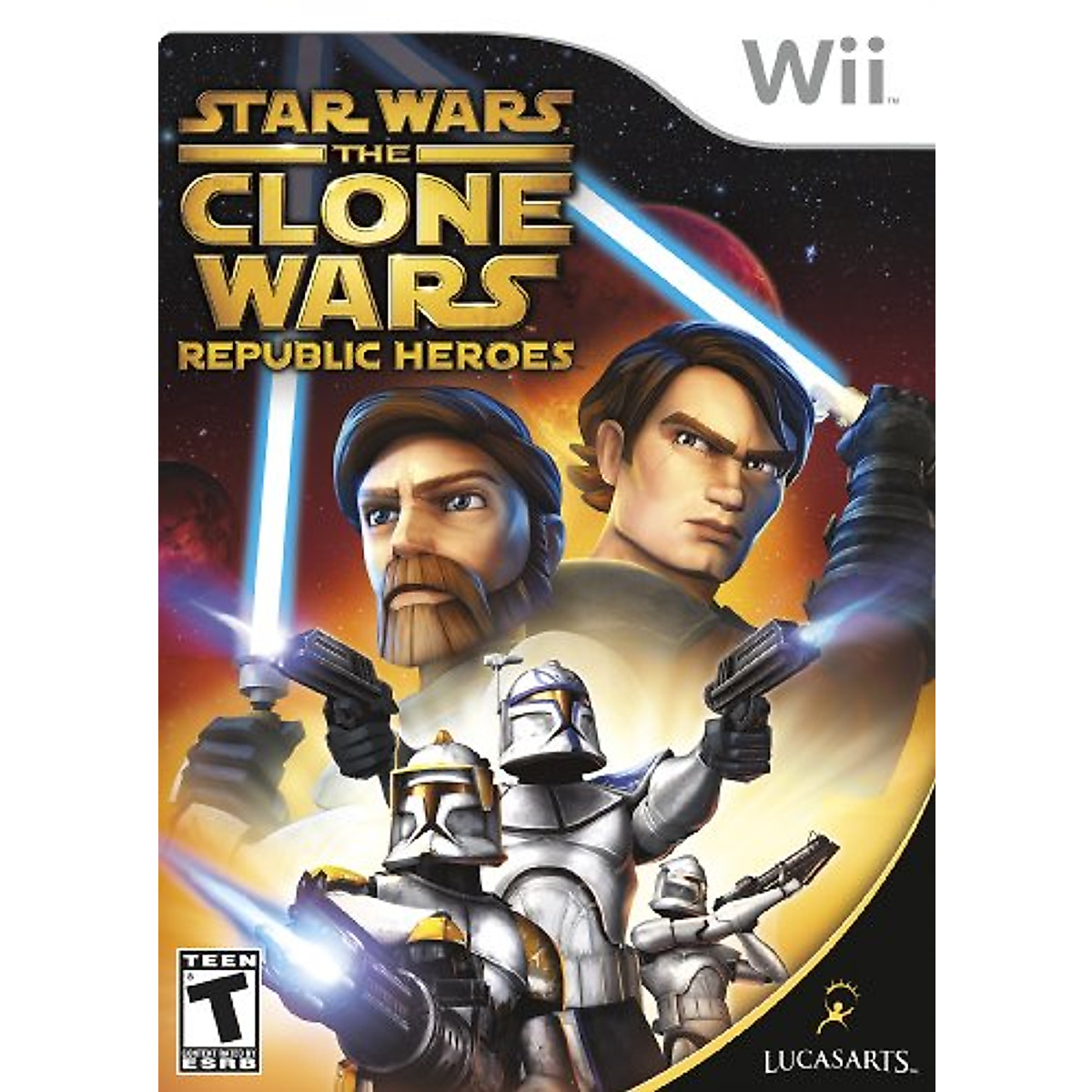 Star Wars the Clone Wars: Republic Heroes - Nintendo Wii