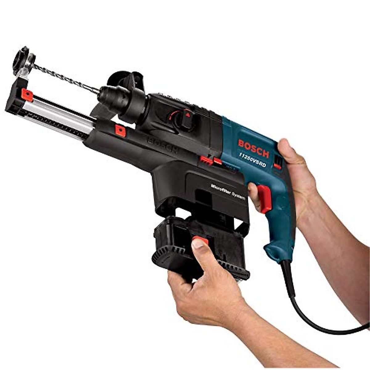 BOSCH 11250VSRD 6.1 Amp 3/4-inch Rotary Hammer with Dust Collection