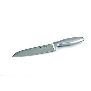 BergHOFF Geminis Stainless Steel Santoku Knife, 7", Silver