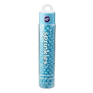 Wilton 710-9972 Hanging Skinny Blue Jumbo Nonpareils