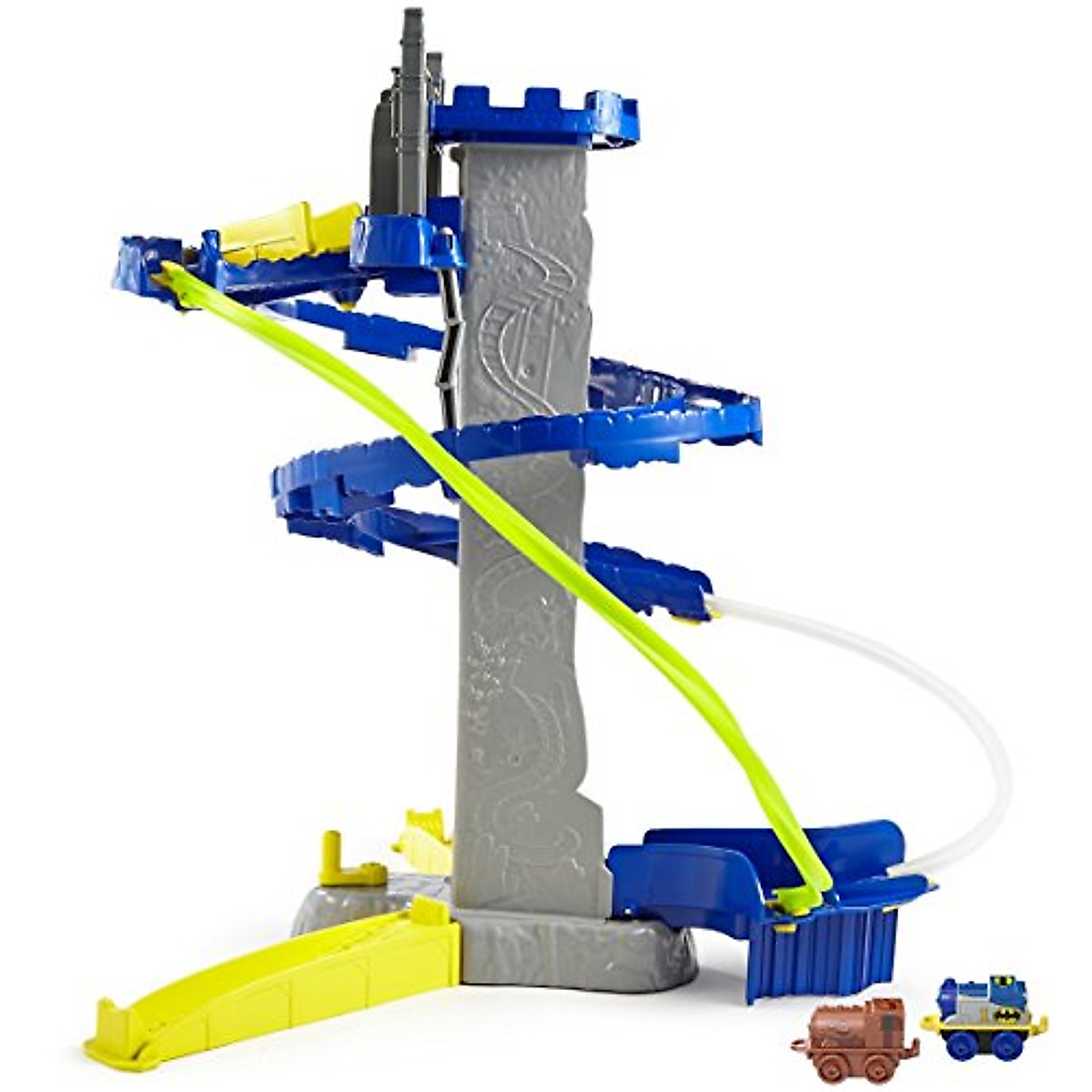 Thomas & Friends MINIS playset with Thomas as Batman and exclusive Bill as Clayface MINIS engines