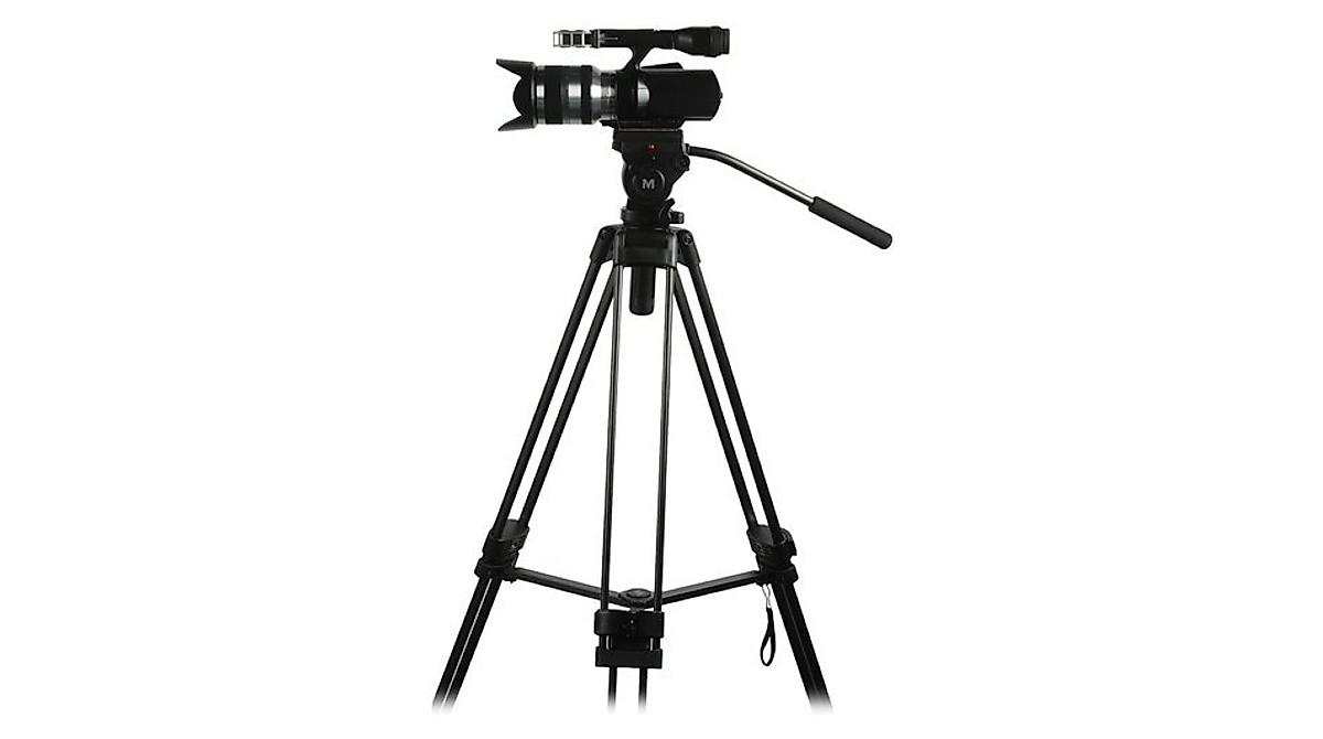 Magnus VT-4000 Tripod System with Fluid Head for Smooth Video