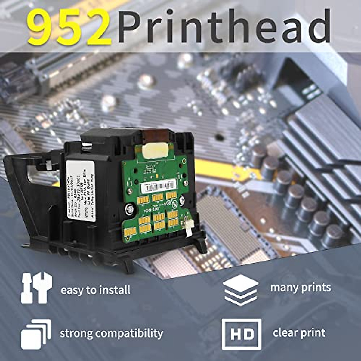 Replace HP 952 Printhead - OfficeJet Pro 7740, 8710, 8720