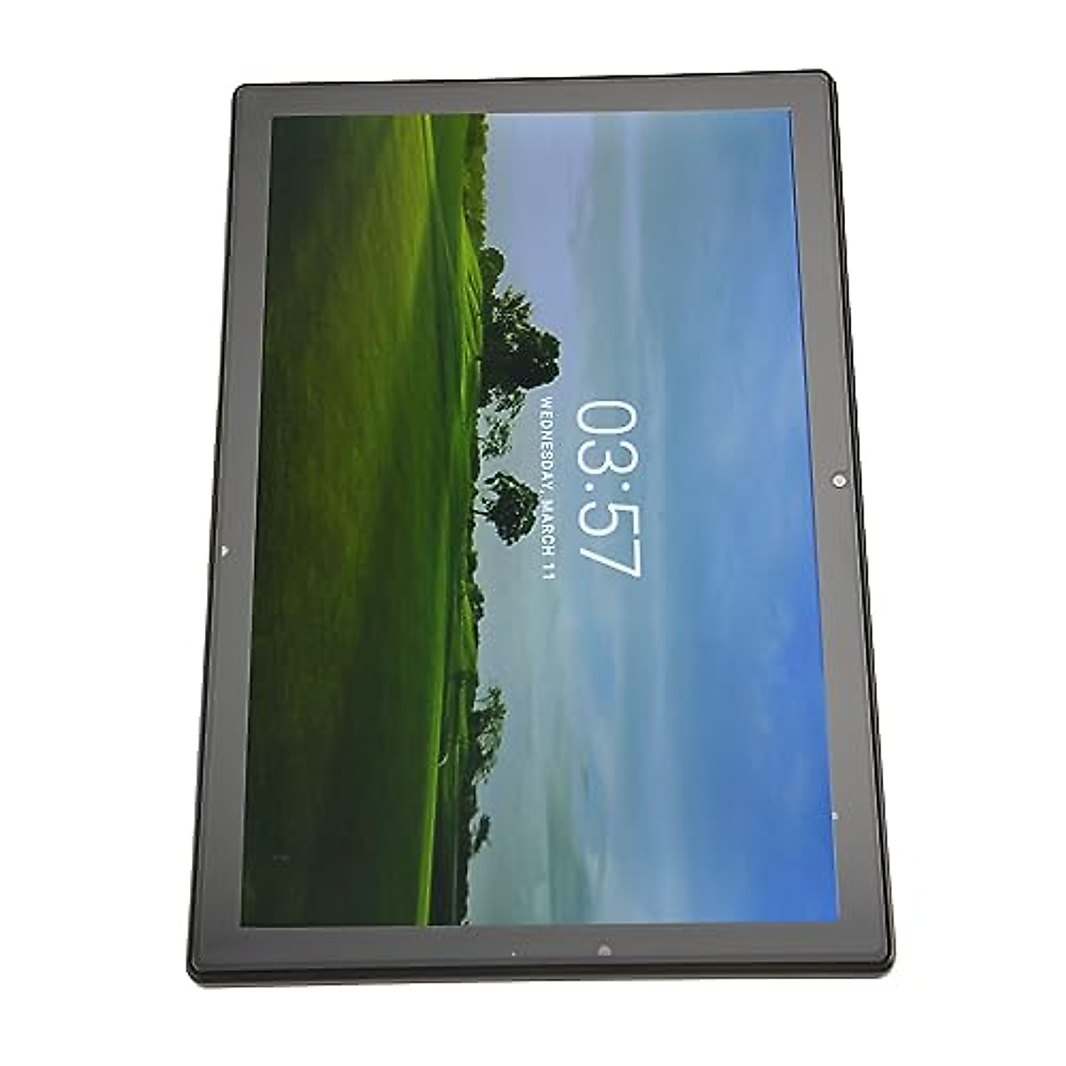 Tablet PC, 2MP Front Camera Dual SIM Dual Standby 10.1 Inch Tablet 6GB RAM 64GB ROM for Android10 for Learning for Work (Black)