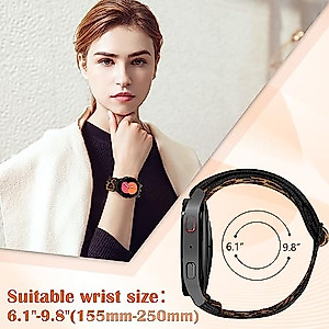 Compatible with Samsung Galaxy Watch 5 40mm 44m /Galaxy Watch 4 Band 40mm 44m/Watch 5 Pro Band 45mm/Watch 4 Classic Strap 42mm 46mm, 20mm Soft Elastic Wristband Women Men (5 Pack)