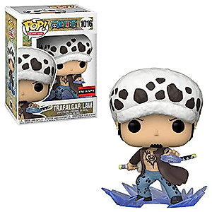 POP One Piece - Trafalgar D. Law Room Attack (AAA Anime Exclusive) Funko Vinyl Figure (Bundled with Compatible Box Protector Case), Multicolor, 3.75 inches