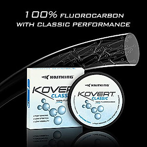 KastKing Kovert Classic Fluorocarbon Line250 Yd 12 lb