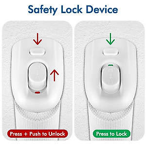 115 Inch Wide Baby Gate Retractable Dog Gate for Extra Wide Openings Extra Long Baby Gate Upgrade Pet Gates for Dogs Indoor Outdoor Retractable Baby Gates Large Baby Gate for Stairs, Doorways, White