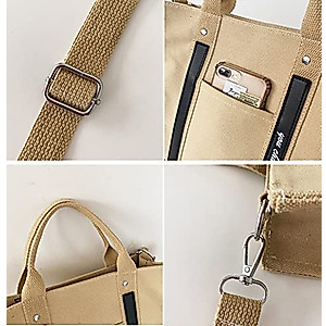 Tote Bag Women Large Canvas Tote Bag Satchel Bag Stylish Tote Handbag Shoulder Bag Crossbody Bag College Bag Casual Hobo Bag