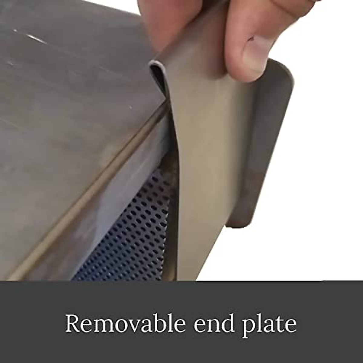 Smoke Daddy Heavy D: Pellet Grill Stick Burning Heat Diffuser | Heavy Duty Heat Baffle Pellet Smoker Accessory for Pellet Grills and Smokers | Authentic Hardwood Smoke Flavor in your Electric Pellet Grill | Replaces Existing OEM Heat Deflector