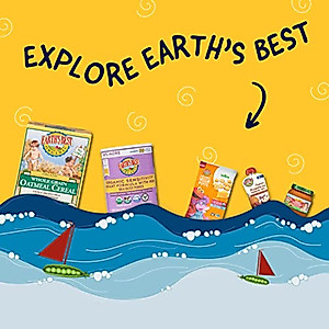 Earth's Best Organic Baby Food Pouches, Stage 2 Fruit and Vegetable Puree for Babies 6 Months and Older, Organic Butternut Squash and Pear Puree, 4 oz Resealable Pouch (Pack of 12)