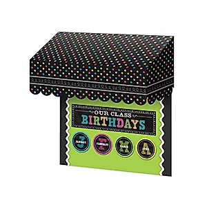 Teacher Created Resources Chalkboard Brights Awning (77184)