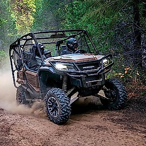 UTV Center Rear View Mirror, Aluminium alloy Convex Mirror fits 1.65"-2" Roll Bar Mount Compatible with Polaris RZR, Can am X3, Honda Pioneer, Kawasaki Mule, Yamaha