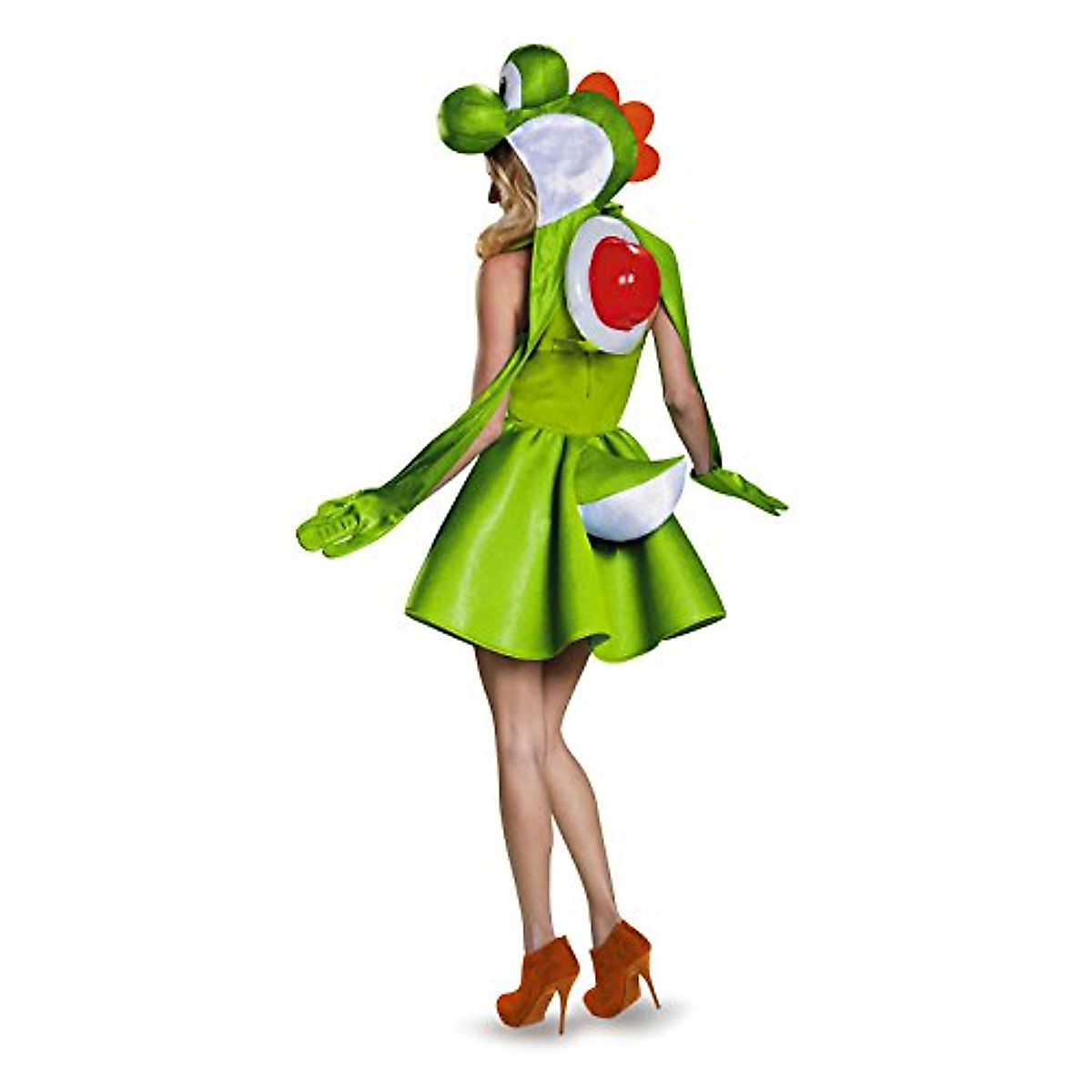 Disguise Women's Yoshi Female Costume, Green, Small