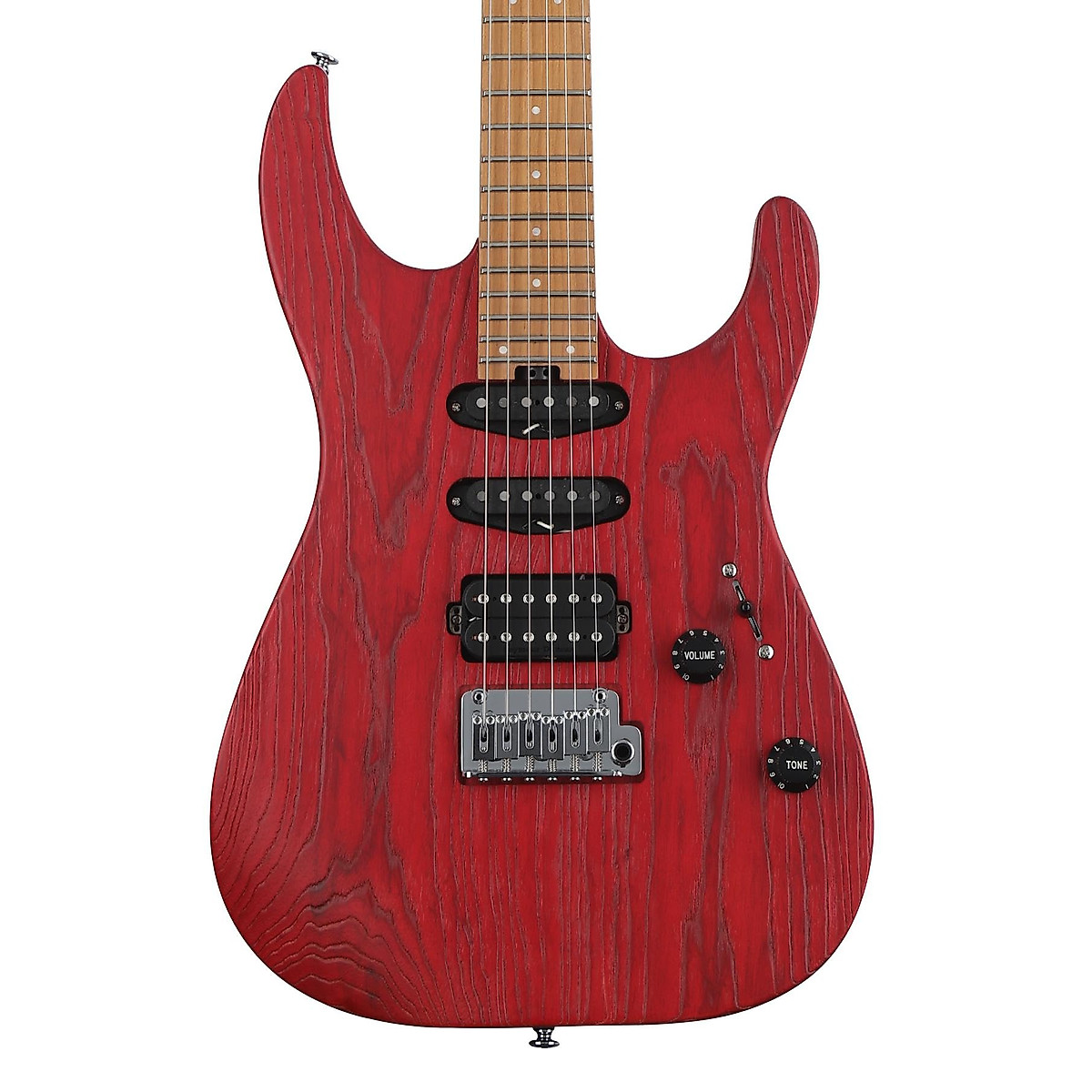 Charvel Pro-Mod DK24 HSS 2PT CM - Red Ash