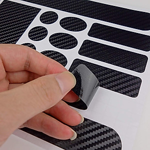 Zelerdo 3 Pack Bike Frame Chain Protective Guard Pad and 3 Pieces Bicycle Chainstay Protector Decal